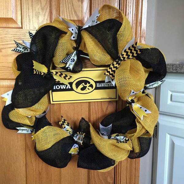 Iowa Hawkeye Decor - Etsy