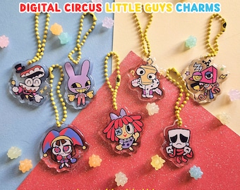 The Amazing Digital Circus | Acrilic Double-sided Keychain Charms - Etsy
