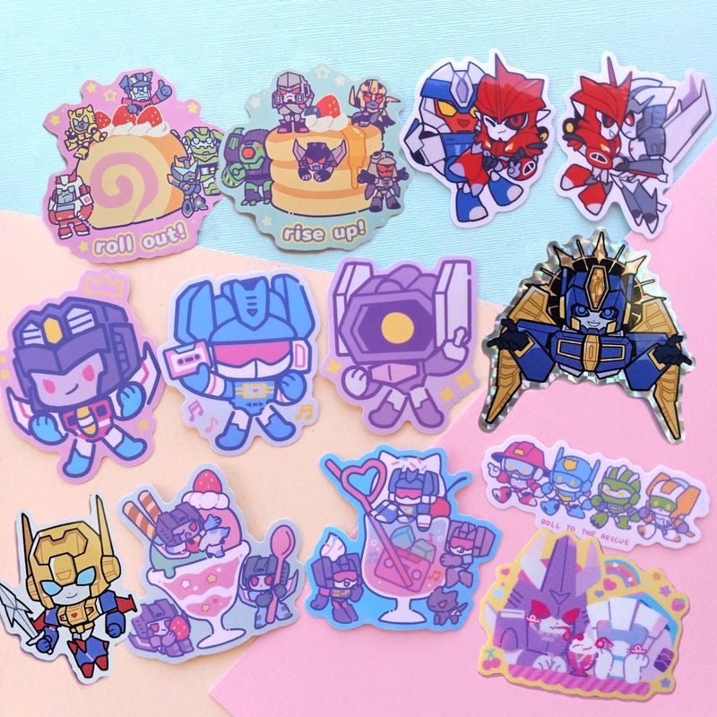 Transformers Sticker - Etsy