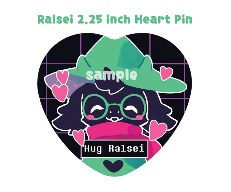 Hug Ralsei Button - Etsy