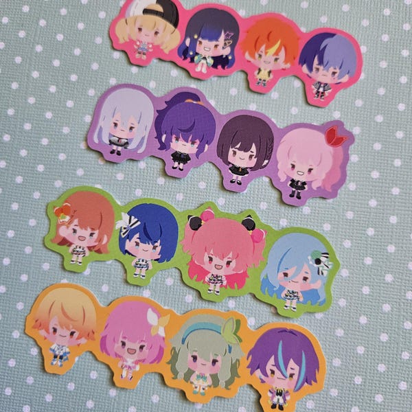 Pjsk Stickers - Etsy