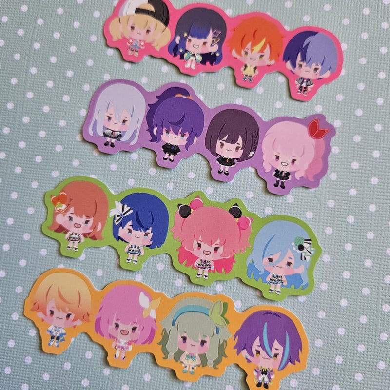 Pjsk Stickers - Etsy