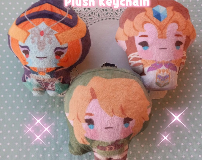 Twilight Princess Plush Keychain - Etsy