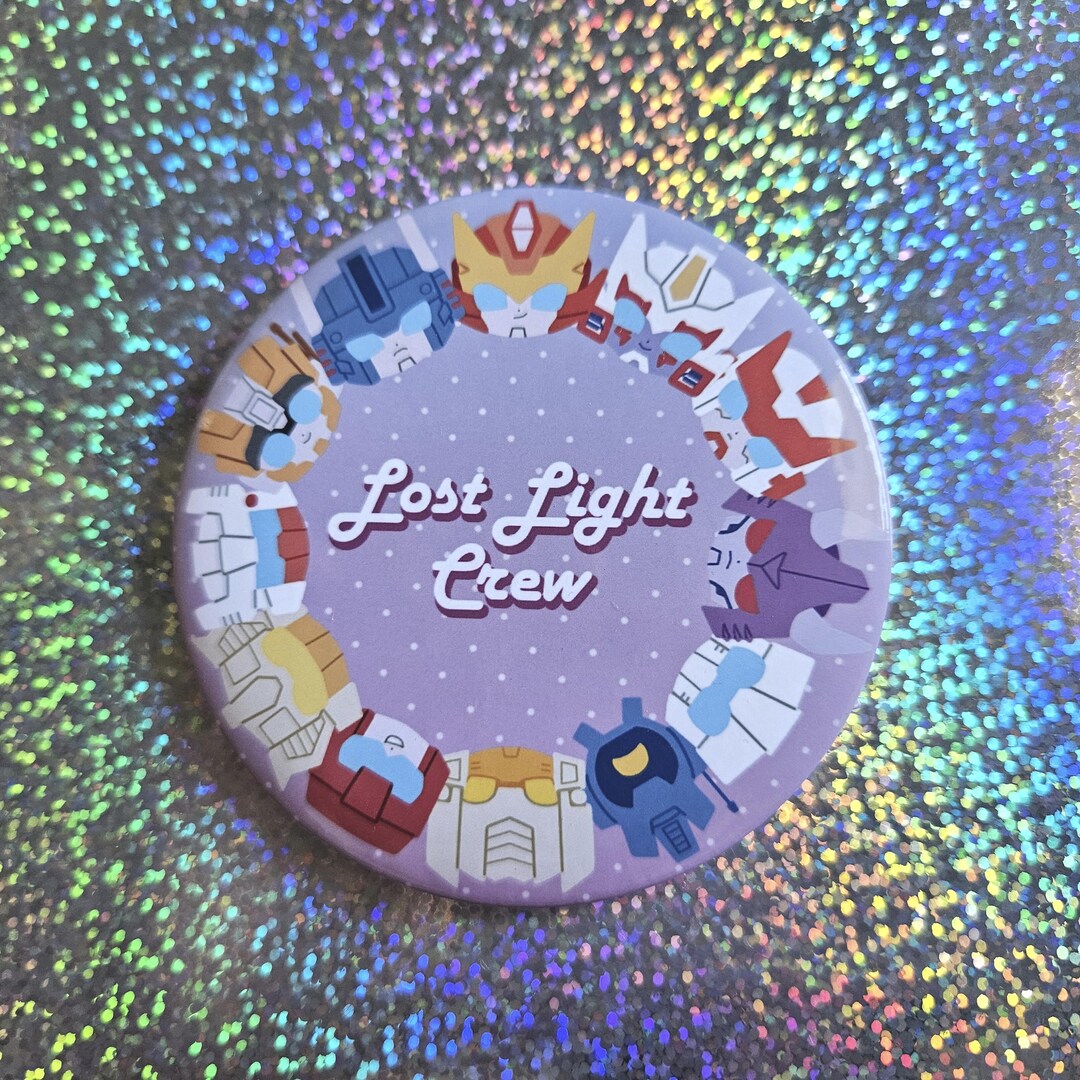 Lost Light Crew 3 Inch Button - Etsy
