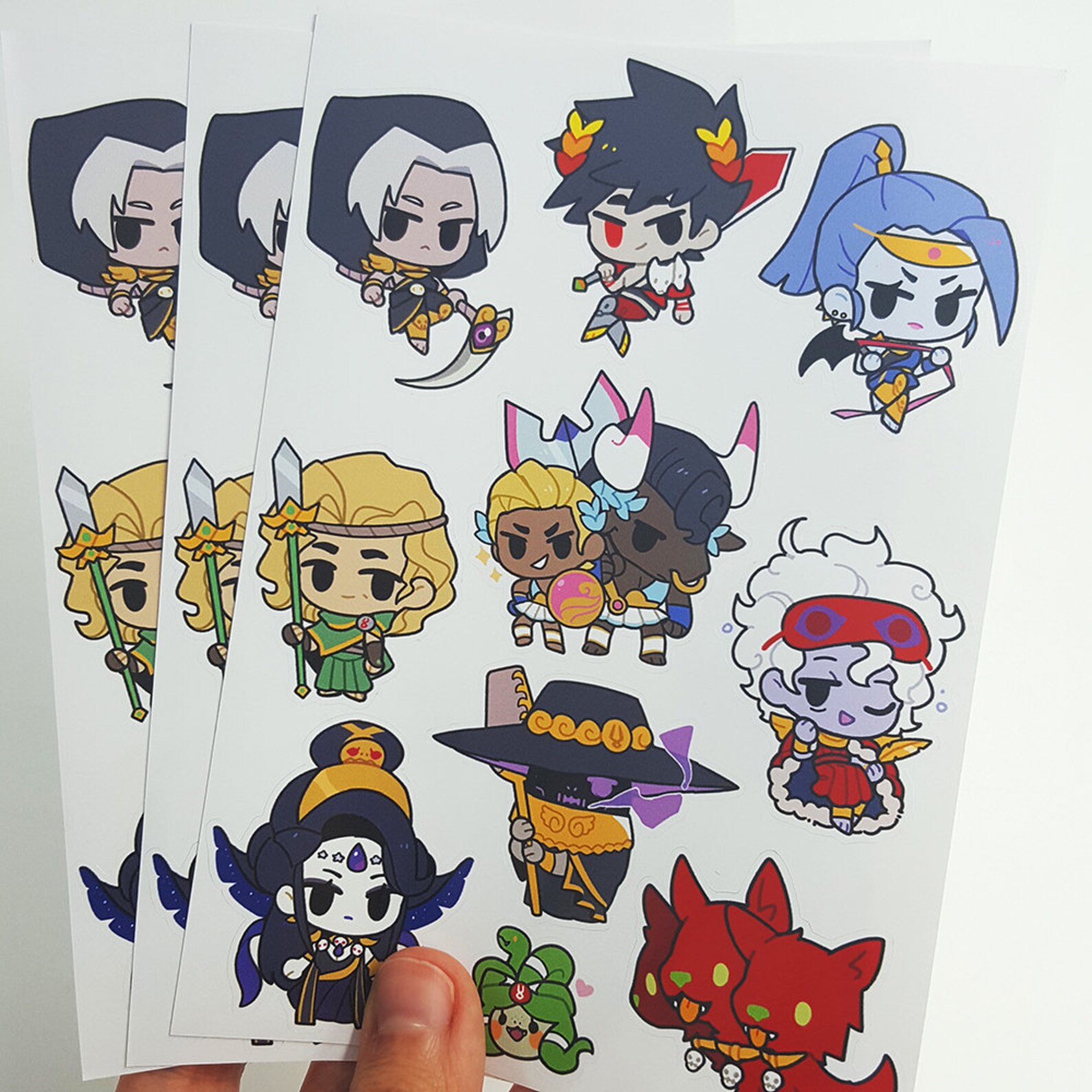 Hades Sticker Sheet - Etsy