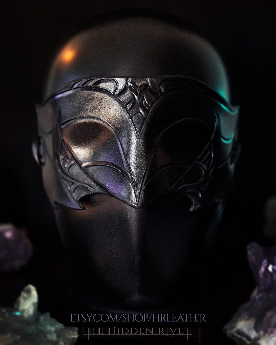 Nephthys' Lament - Leather Blindfold Mask - Etsy