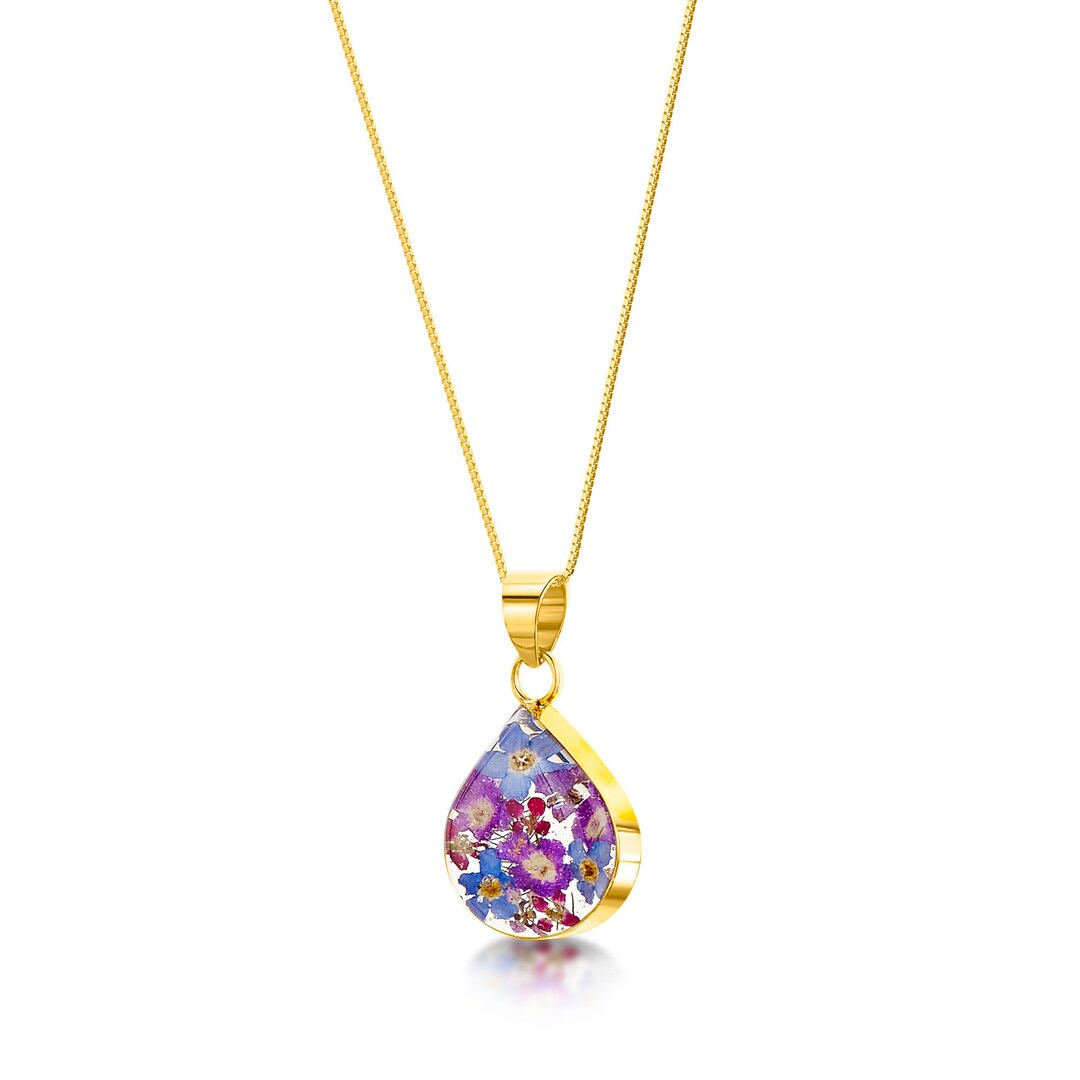 Flower Jewellery by Shrieking Violet® Gold-plated Sterling Silver ...