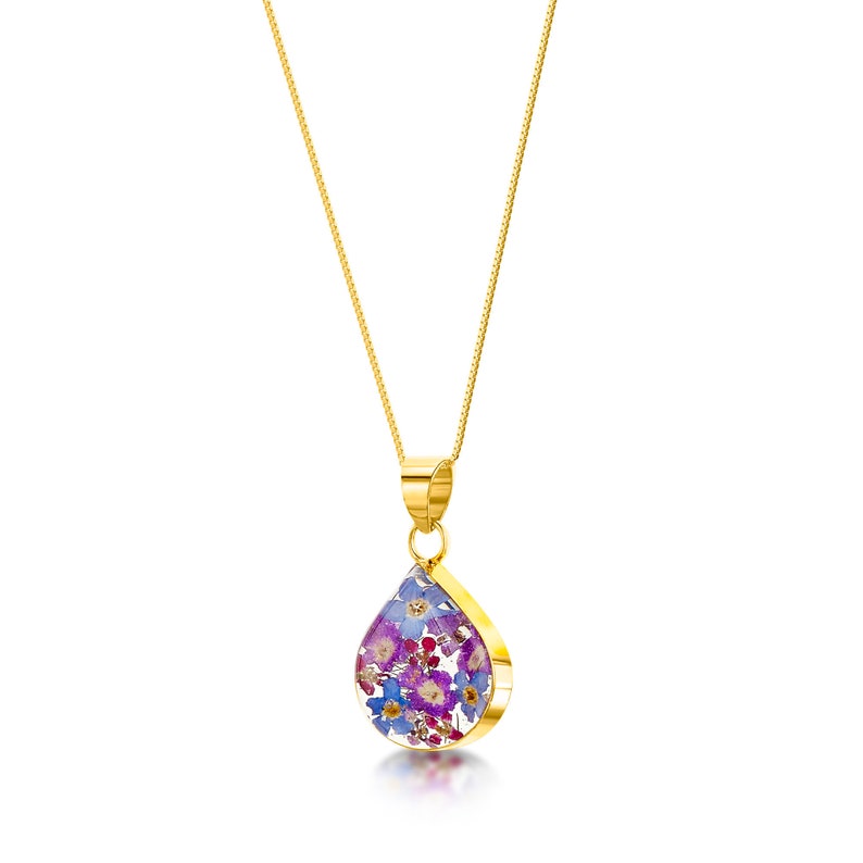 Flower Jewellery by Shrieking Violet® Gold-plated Sterling Silver ...