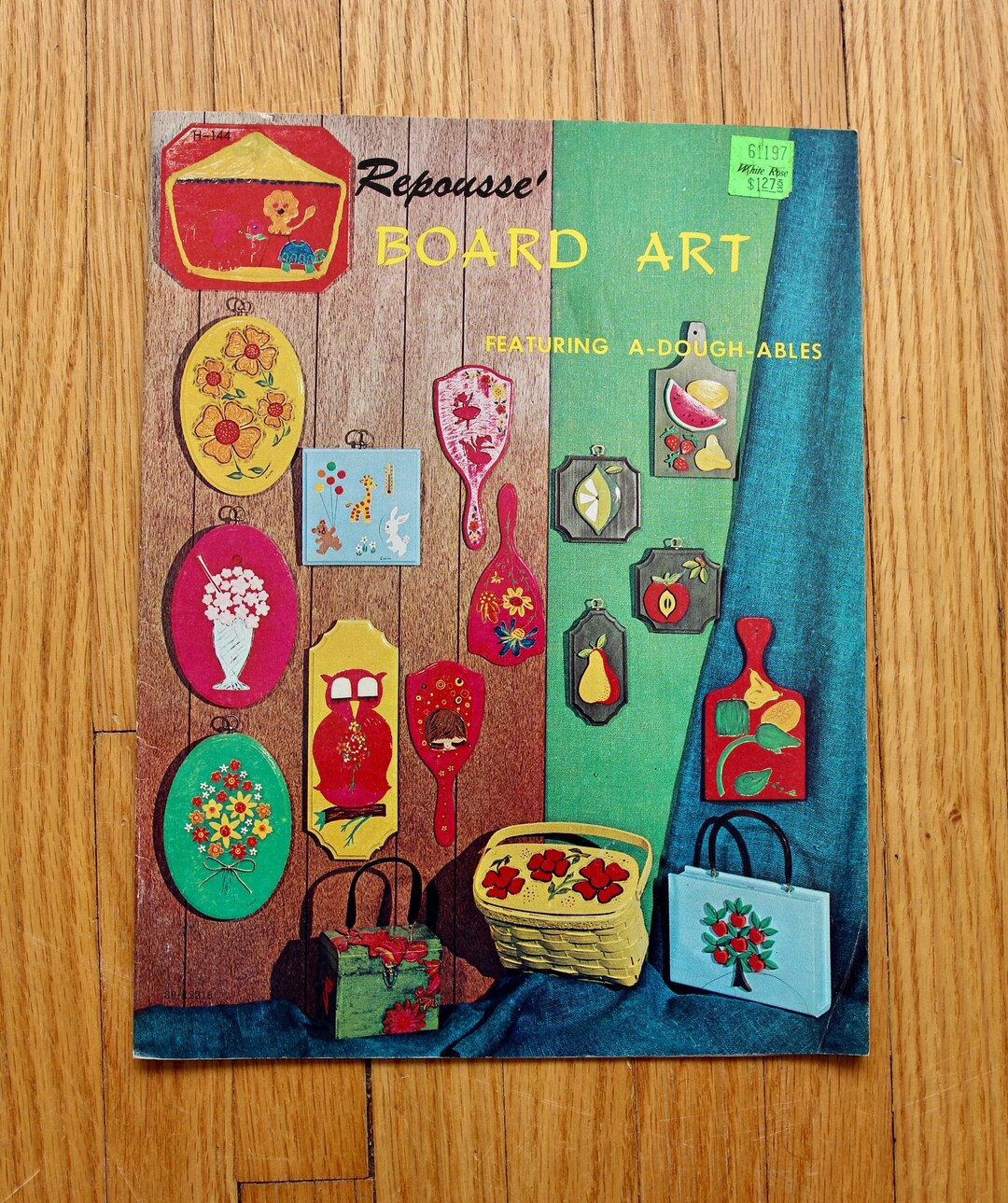 Vintage Craft Booklet - Repoussé Board Art, Featuring A-dough-ables - Etsy