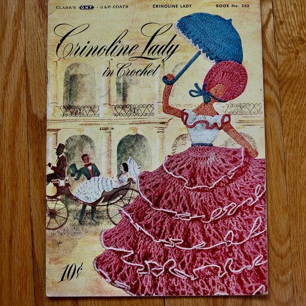 Crinoline Lady Crochet Pattern - Etsy