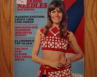 Vintage Pins and Needles Magazine - Etsy