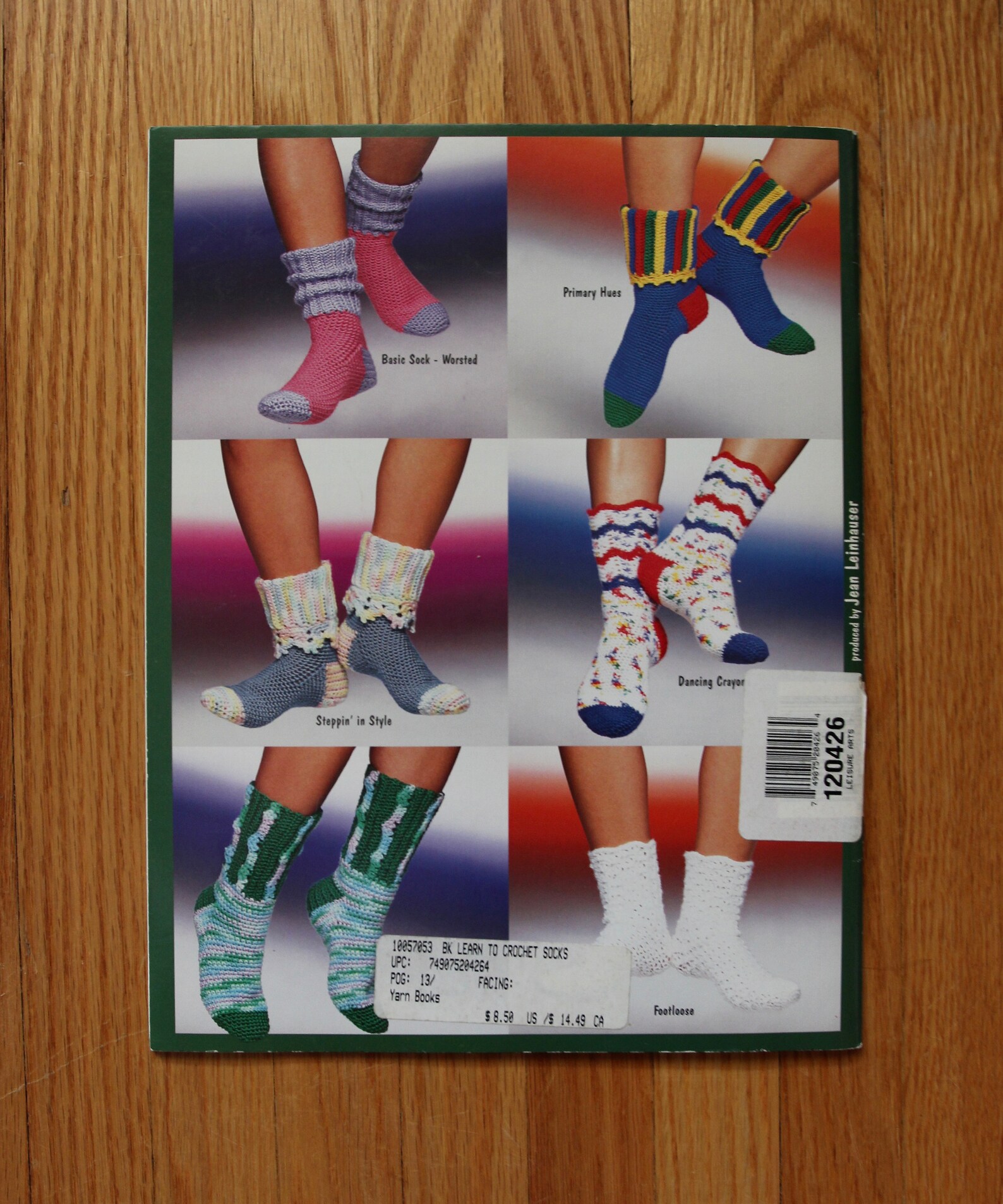 Vintage Craft Booklet Learn to Crochet Socks - Etsy