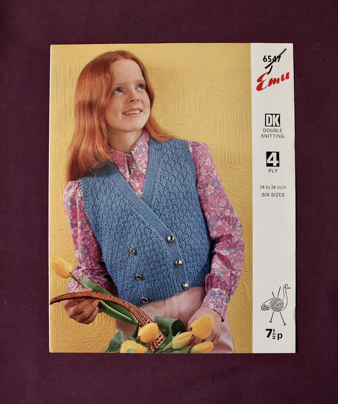 Vintage Knitting Patterns Collection of 10 Emu Children's Patterns - Etsy