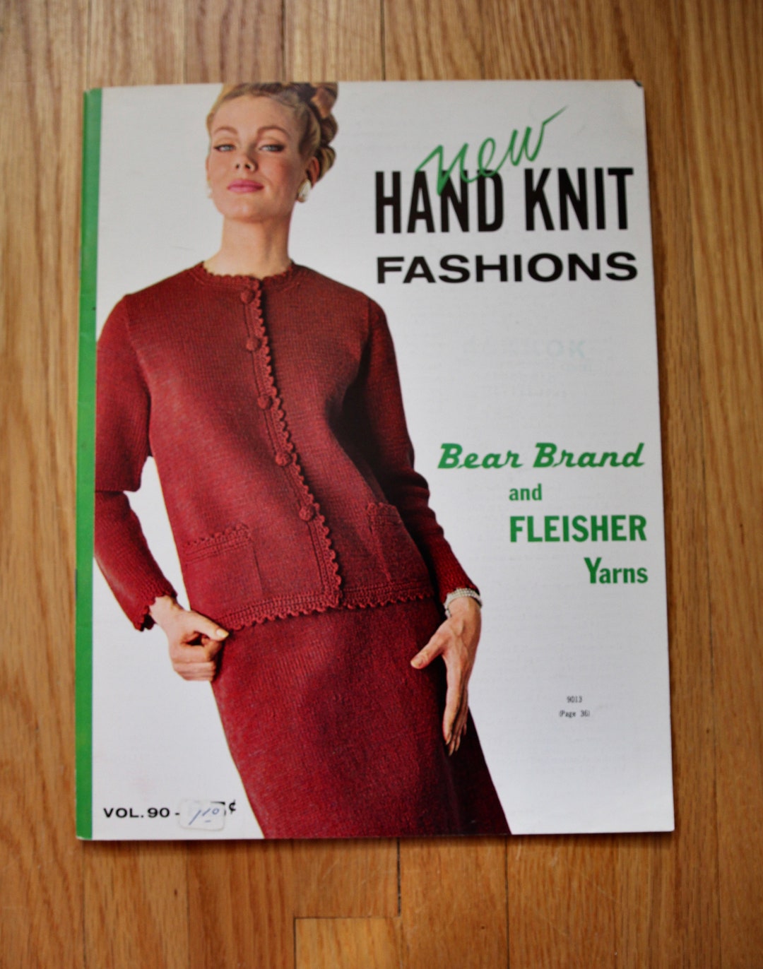 Vintage Knitting Pattern Book - New Hand Knit Fashions - Etsy