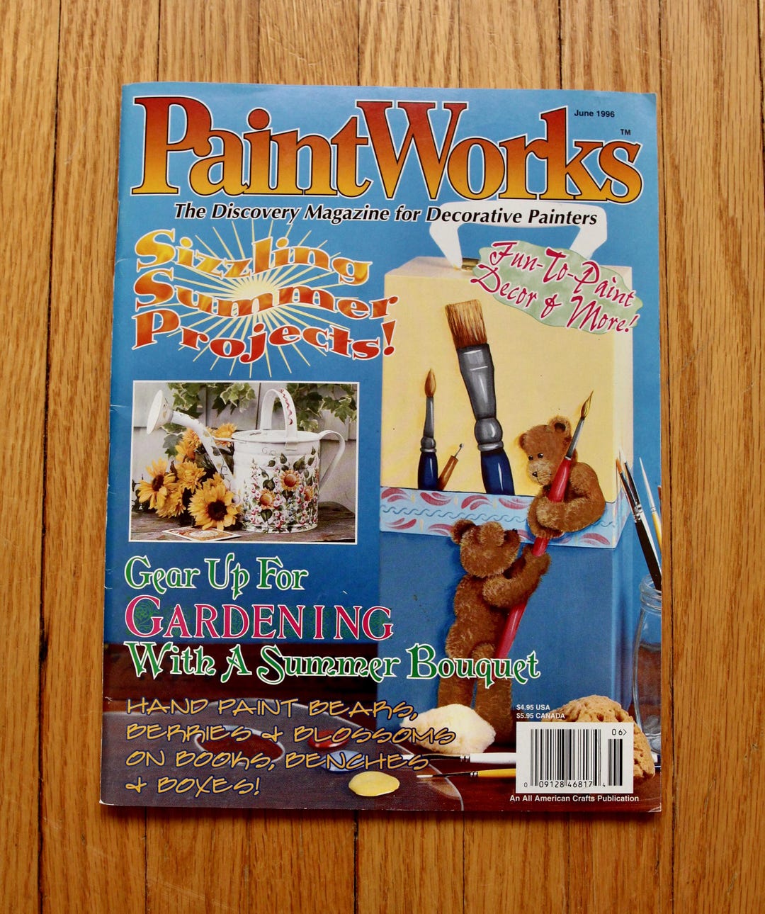 Vintage Paintworks Magazine June 1996 - Etsy