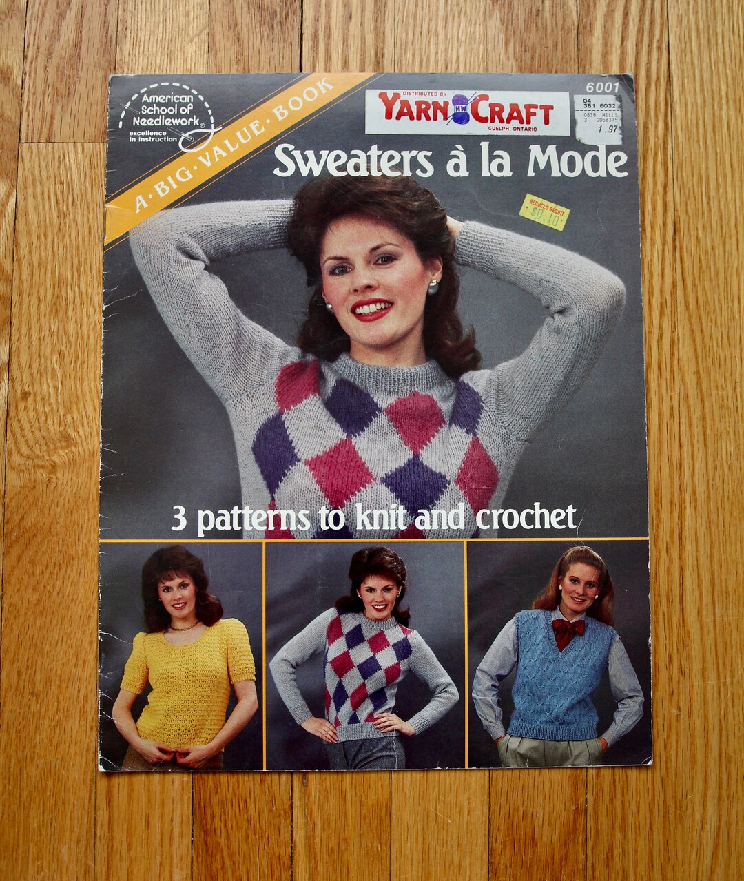 Vintage Craft Leaflet - Sweaters à La Mode - Etsy