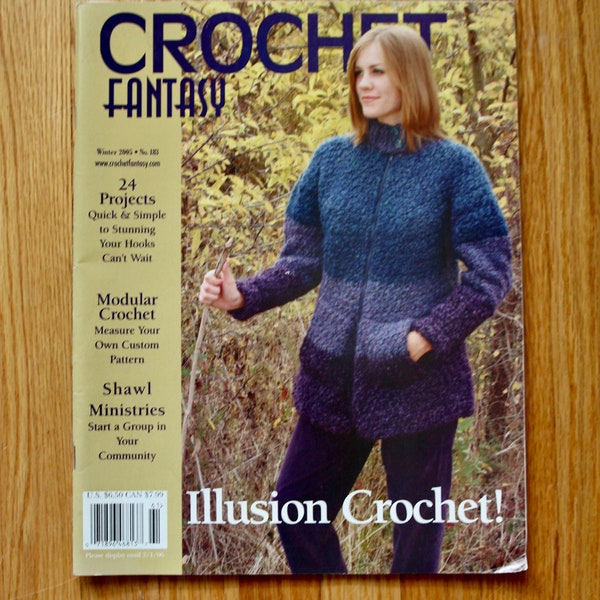 Crochet Fantasy Magazine - Etsy