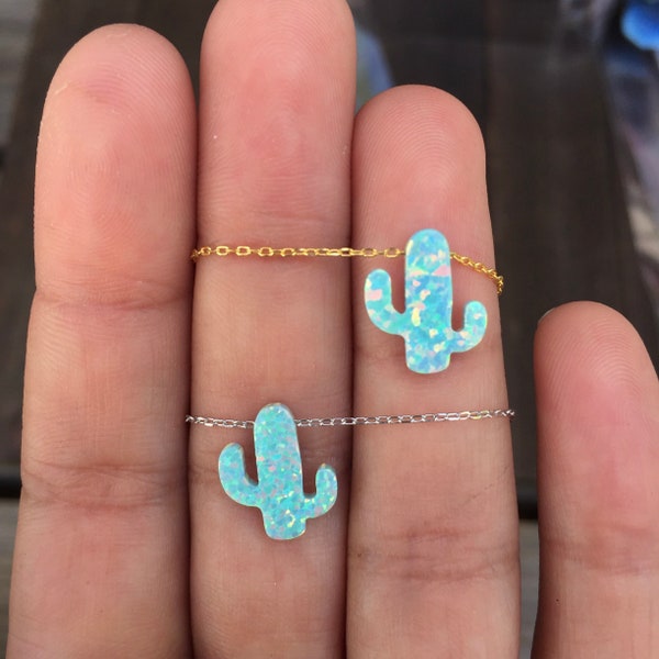 Cactus Necklace - Etsy