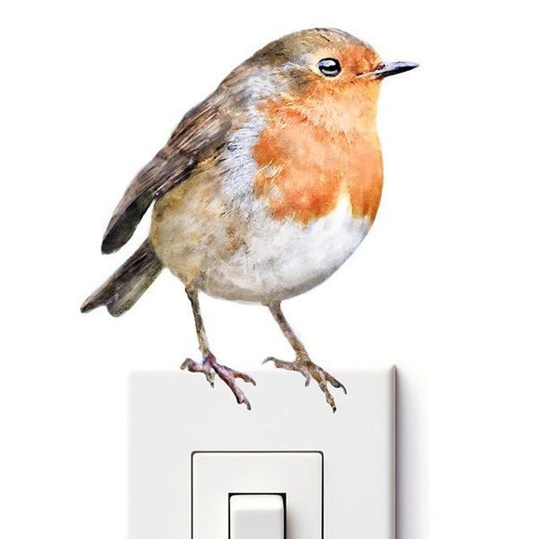 Robin Decal - Etsy
