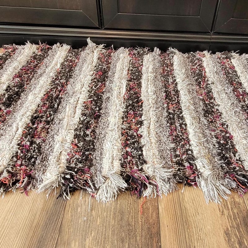 Twined Rag Rugs - Etsy