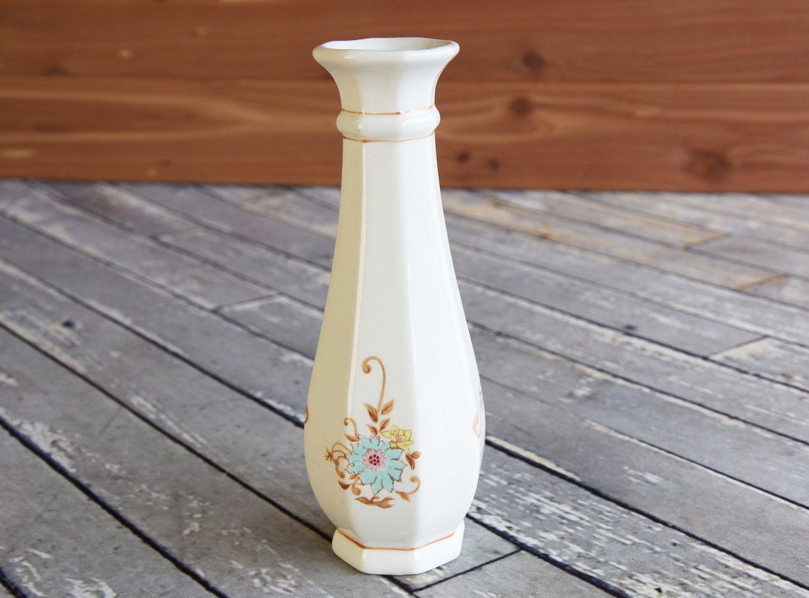 Vintage FTD Floral Vase Circa 1983 Made in Portugal - Etsy