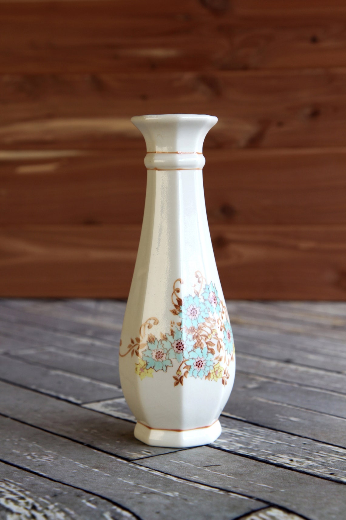 Vintage FTD Floral Vase Circa 1983 Made in Portugal - Etsy
