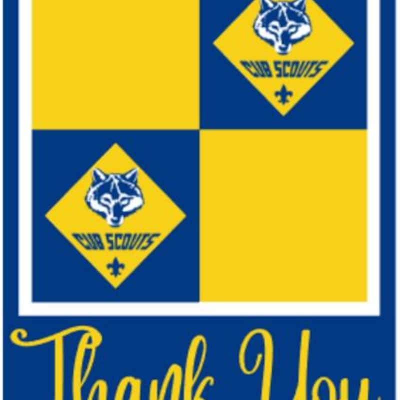 Bsa Thank You Cards - Etsy