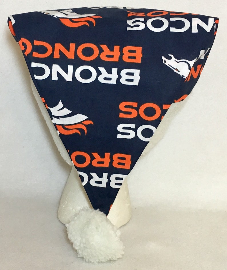 Denver Broncos- Adult Santa Hat - Etsy