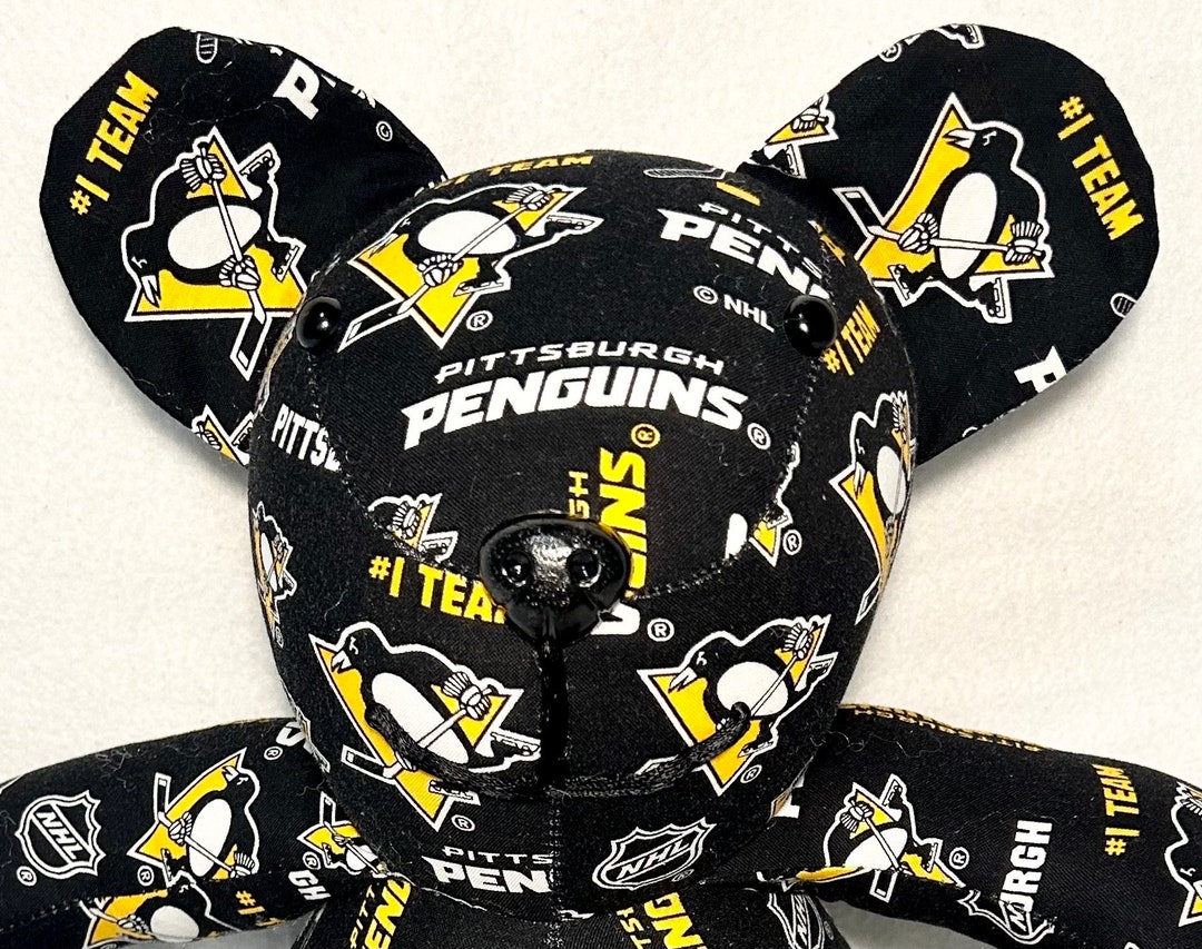 Premade- Pittsburgh Penguins 20 Inch Bear. - Etsy