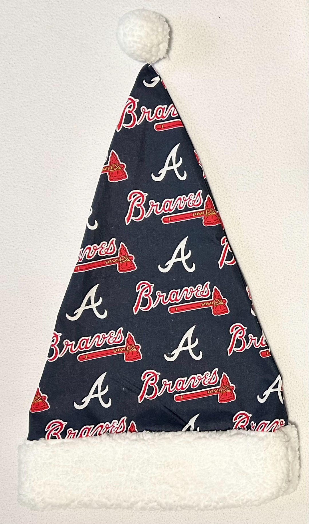 Alanta Braves- Adult Size Santa Hat - Etsy