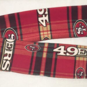 San Francisco 49ers- Fleece Scarf - Etsy