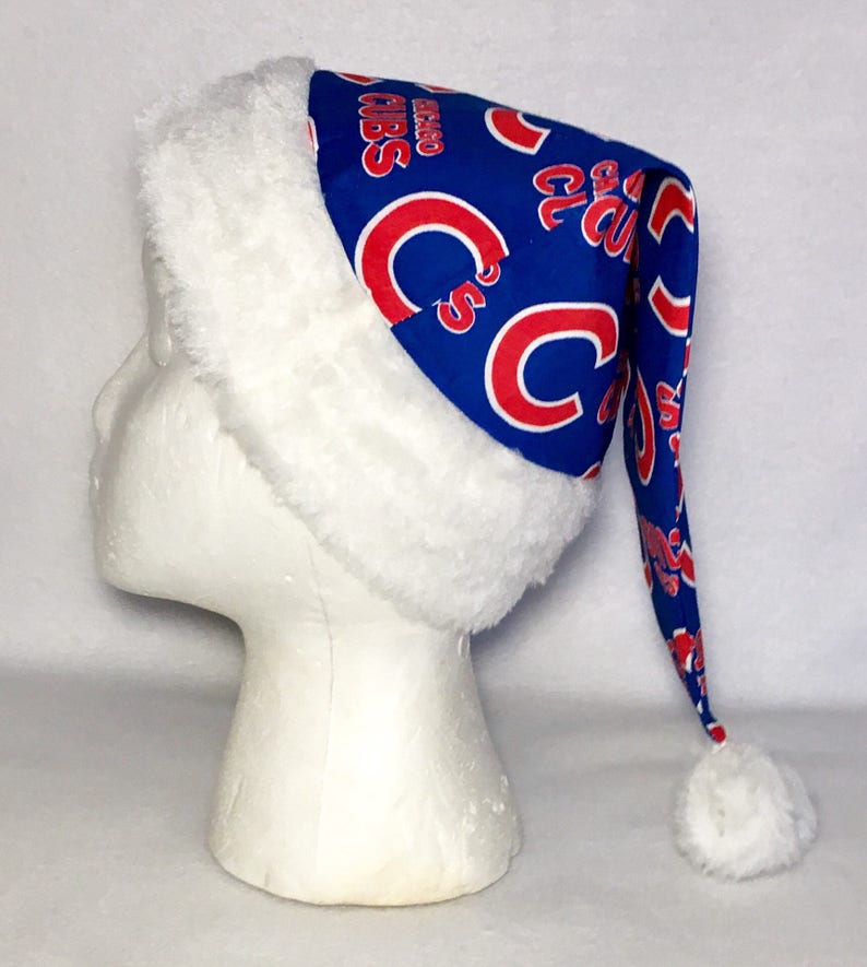 Chicago Cubs Santa Hat | Etsy
