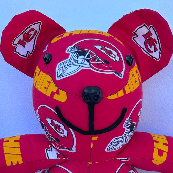 Kansas City Chiefs Stuffed Animal - Etsy