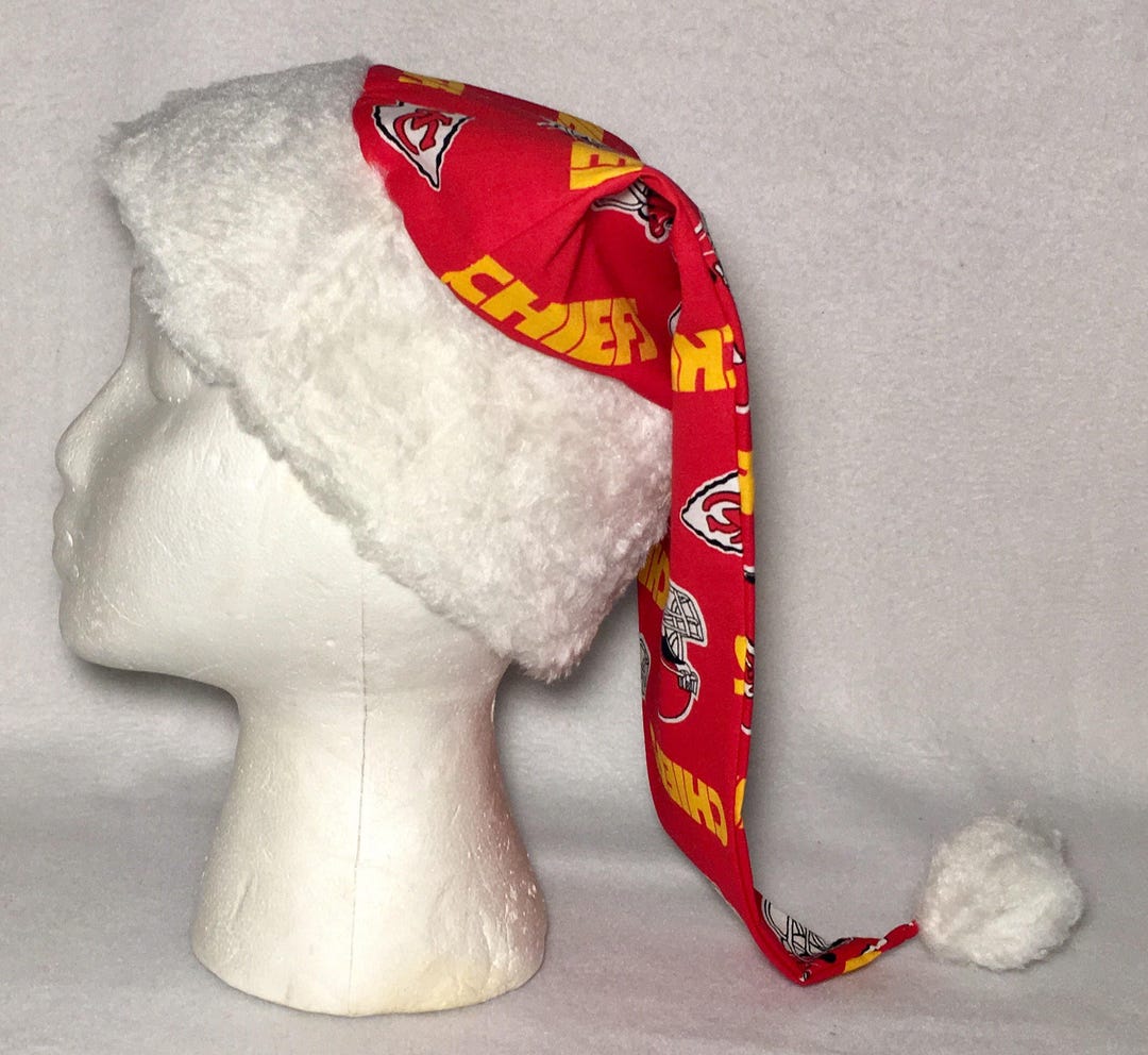 Kansas City Chiefs- Adult Size Santa Hat - Etsy