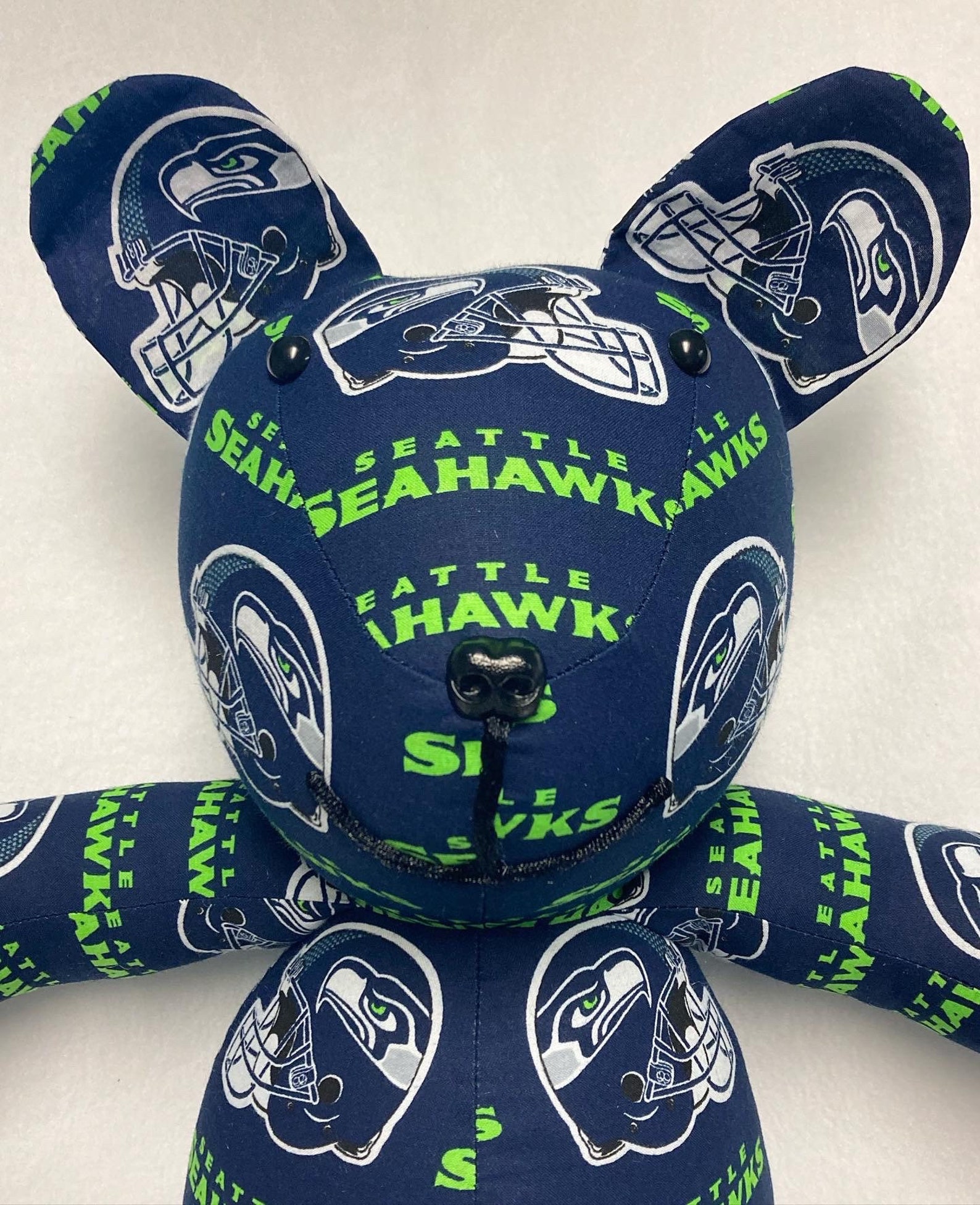Seattle Seahawks 23 Inch Custom Bear - Etsy