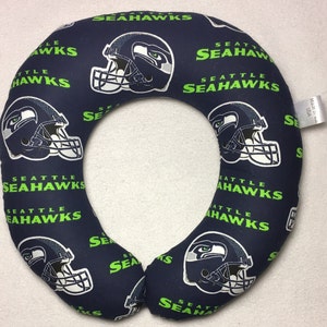 Seattle Seahawks Travel/neck Pillow - Etsy
