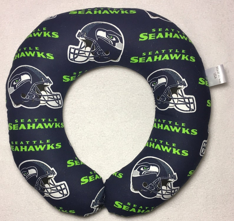 Seattle Seahawks Travel/neck Pillow - Etsy