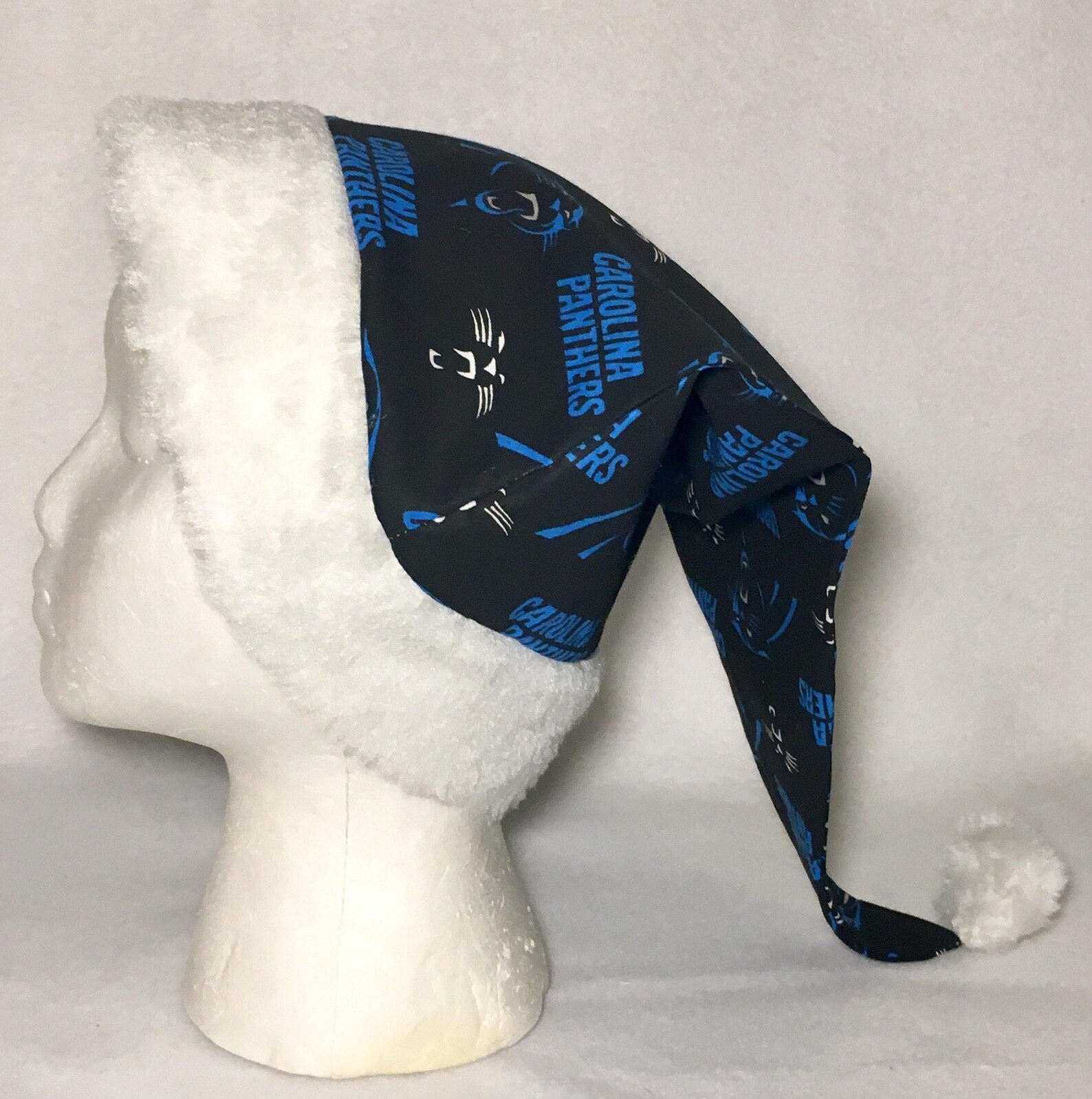 Carolina Panthers- Santa Hat - Etsy