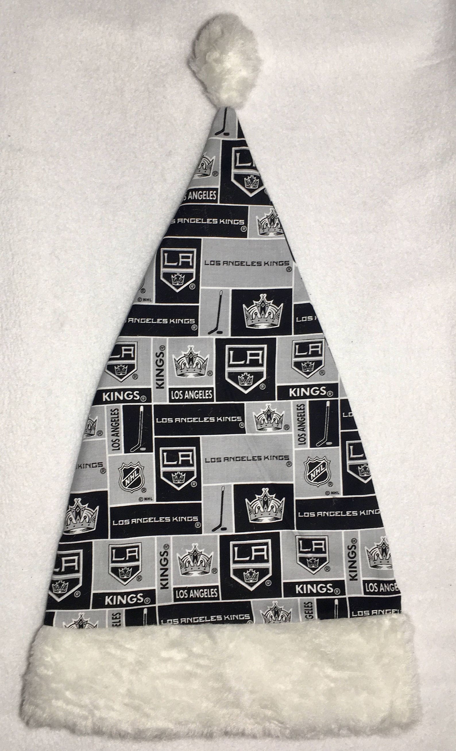LA Kings- Adult Size Santa Hat - Etsy