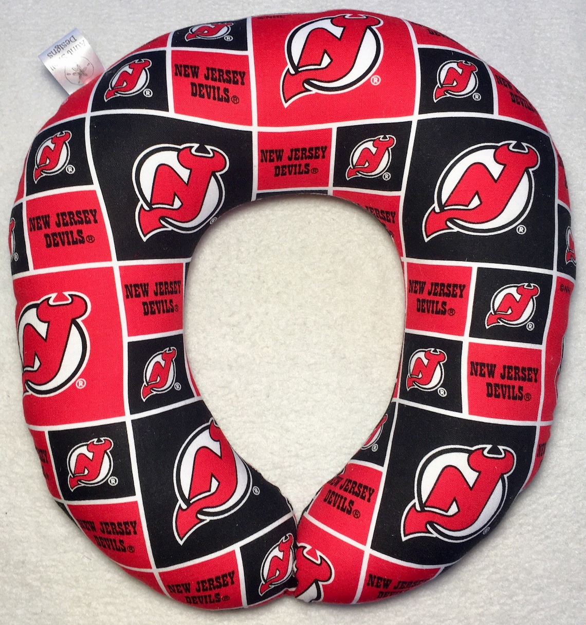 New Jersey Devils Adult Size Travel/neck Pillow | Etsy
