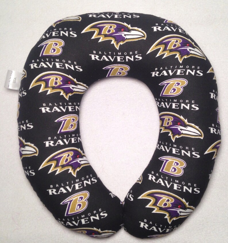 Baltimore Ravens Travel/Neck Pillow | Etsy