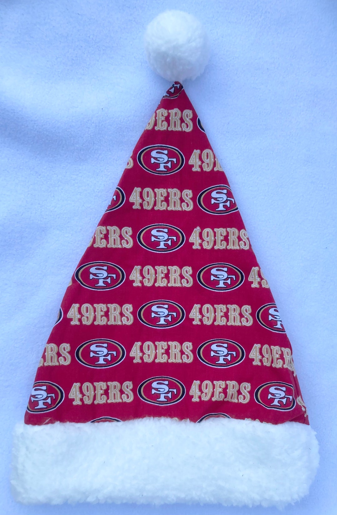 San Francisco 49ers Santa Hat - Etsy