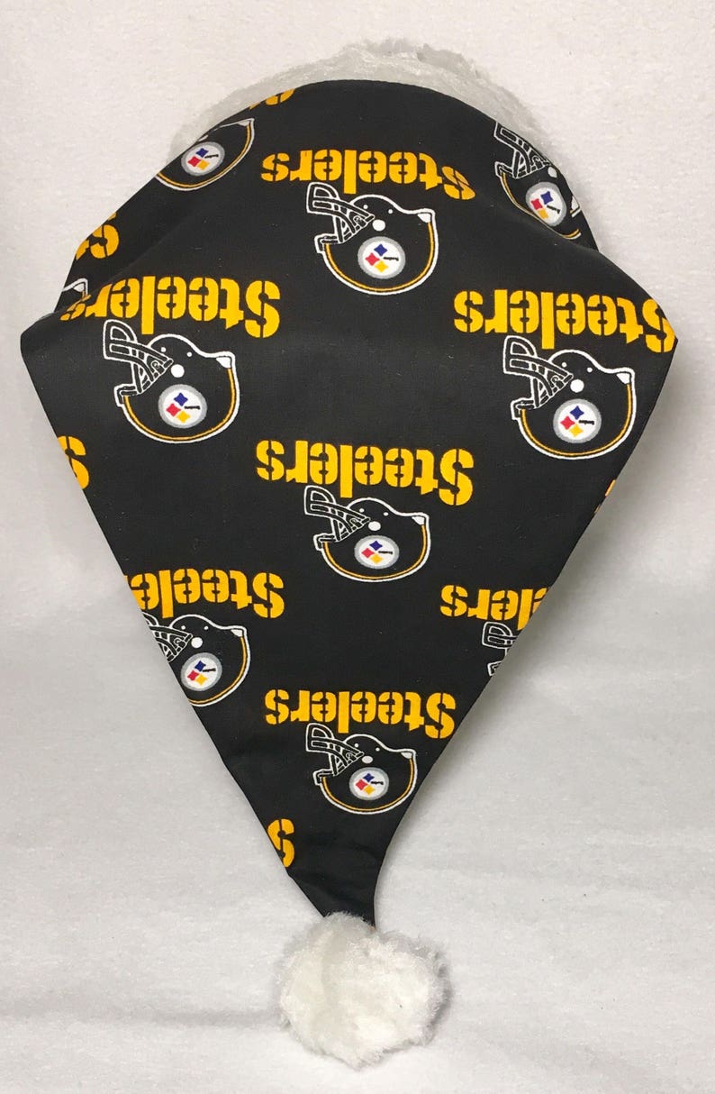 Pittsburgh Steelers Adult Santa Hat | Etsy