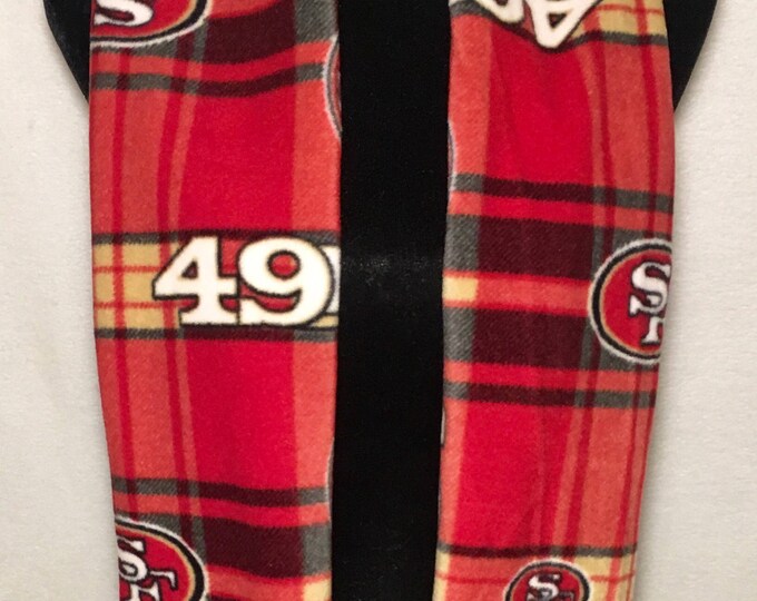 San Francisco 49ers Fleece Scarf - Etsy