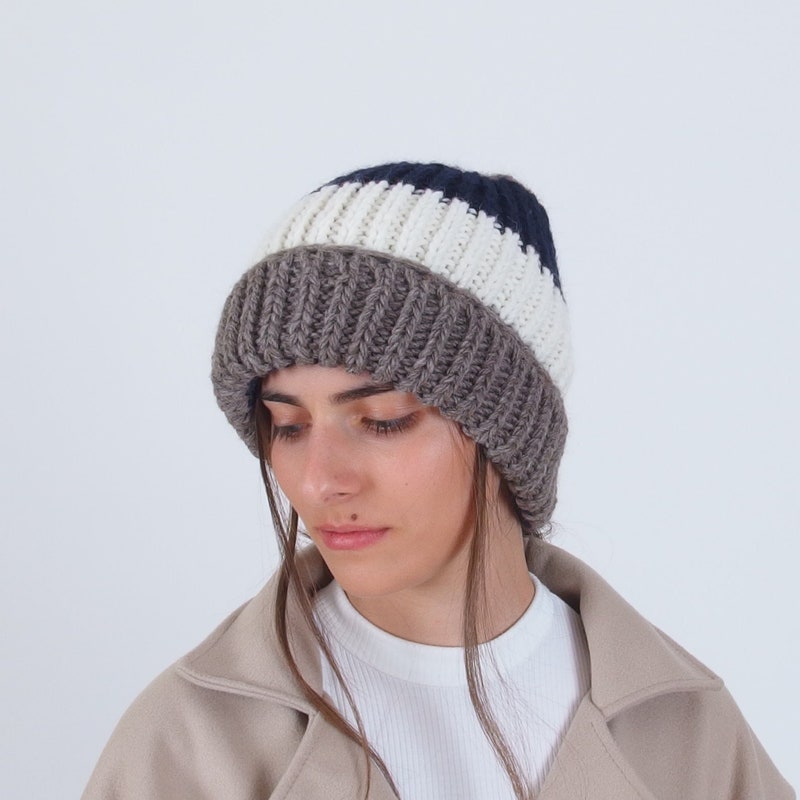 Color Block Knit - Etsy