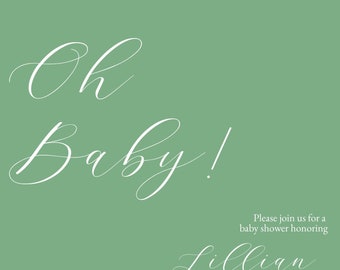Baby Shower Corjil - Etsy