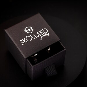 8 Pointed Star Ring-sterling Silver or 10K/14K Yellow Gold-realtas ...