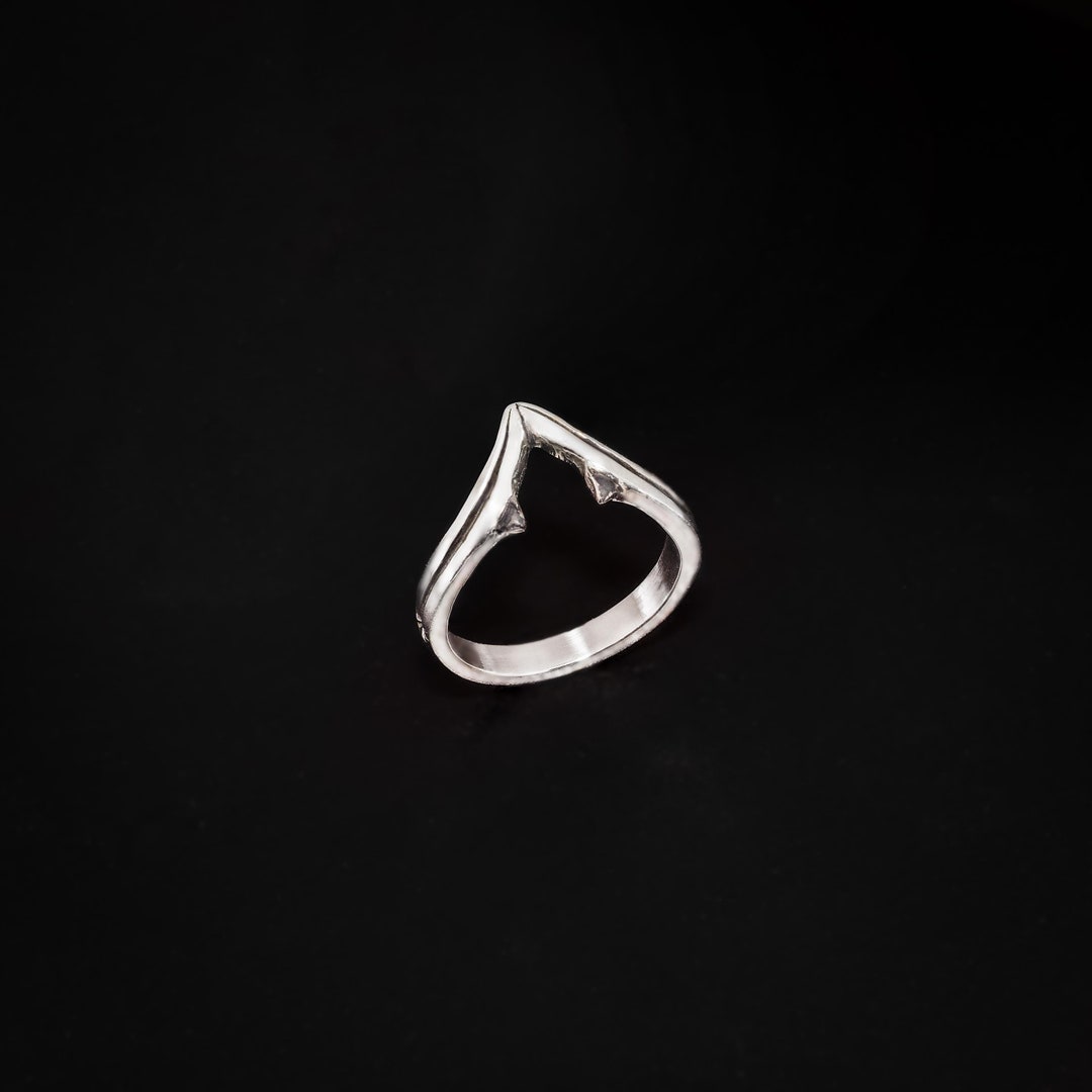 Cathedral Shadow Ring-celestial Arches-your Choice Sterling Silver or ...