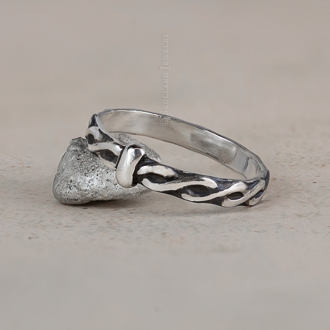 The Original Infinity Outlander Ring Solid Sterling Silver 3.5mm Band ...