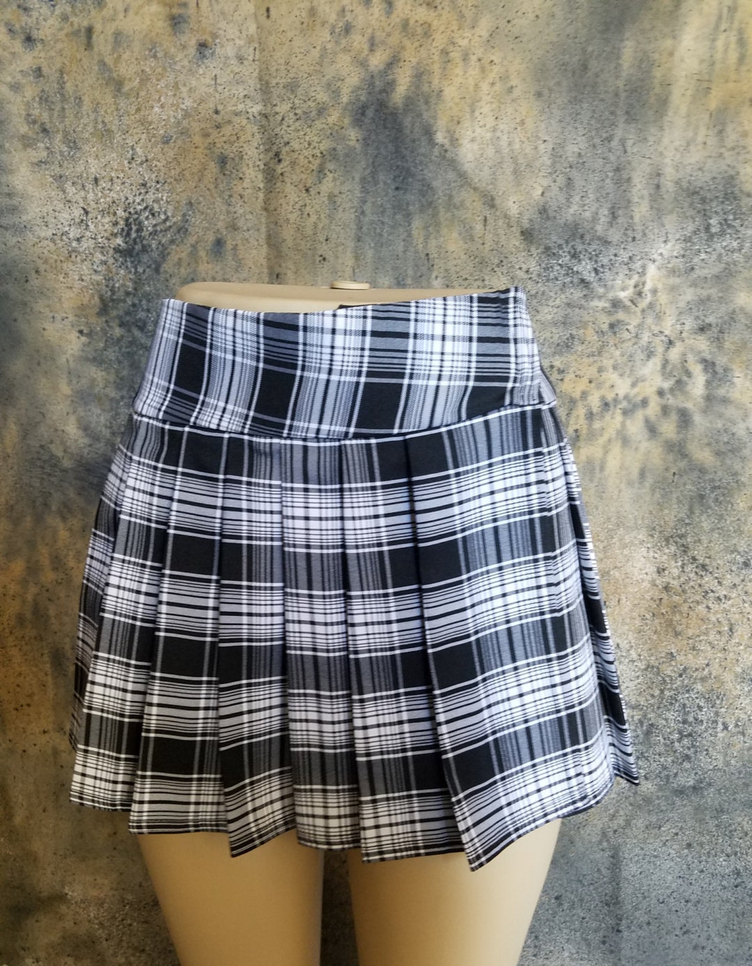 REGULAR MINI Skirt Plaid Pleated (newcastle) - Etsy